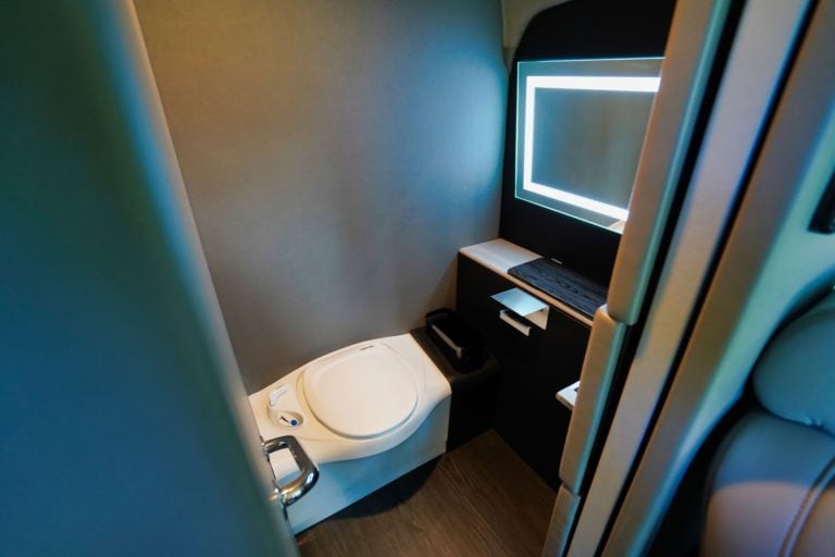 Vans with Bathrooms - FreedomVanGo