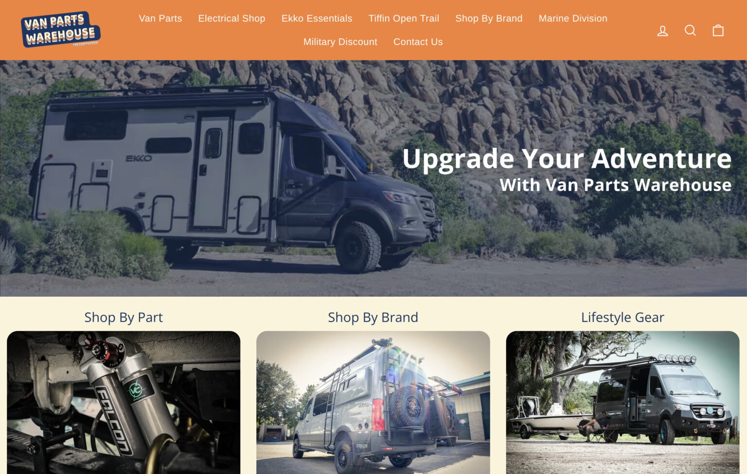 Van Parts Warehouse - FreedomVanGo